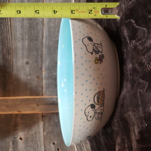 Peanuts | Dining | Peanuts Snoopy Woodstock Easter Egg 9 Serving Bowl ...